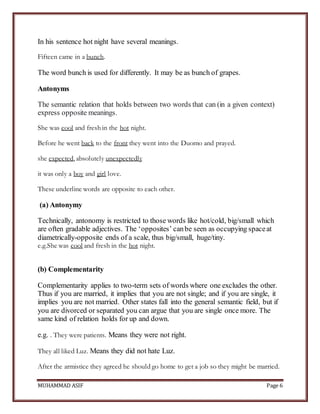 Semantic analysis | PDF