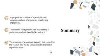 Semantic roles, semantics | PPTX