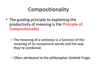Semantics | PPT