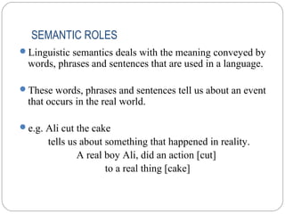 Semantics | PPT