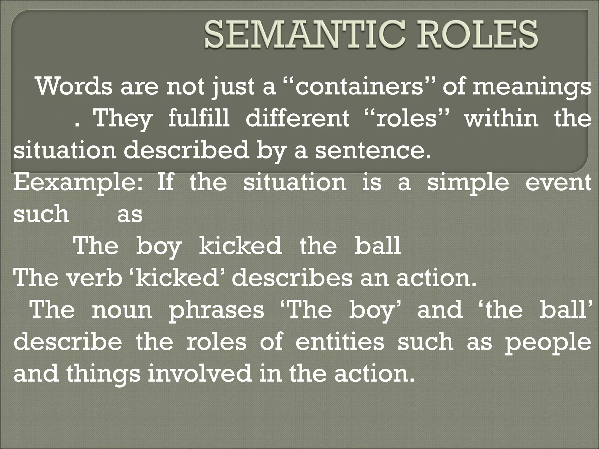 Semantics | PPT