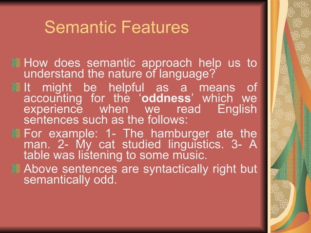 Semantics | PPT