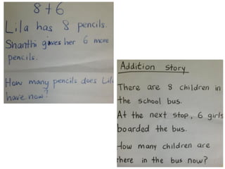 Addition Stories | PPT