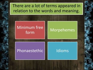 the scope of semantics | PPTX
