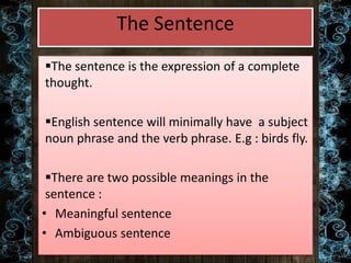 the scope of semantics | PPTX