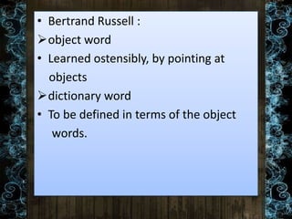 the scope of semantics | PPTX