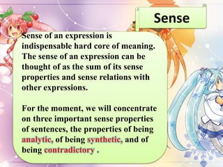 Sense Properties and Stereotype | PPTX