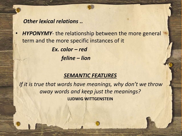 Semantics | PPT
