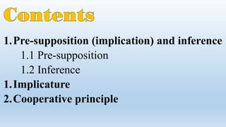 Semantics-Presupposition | PPTX