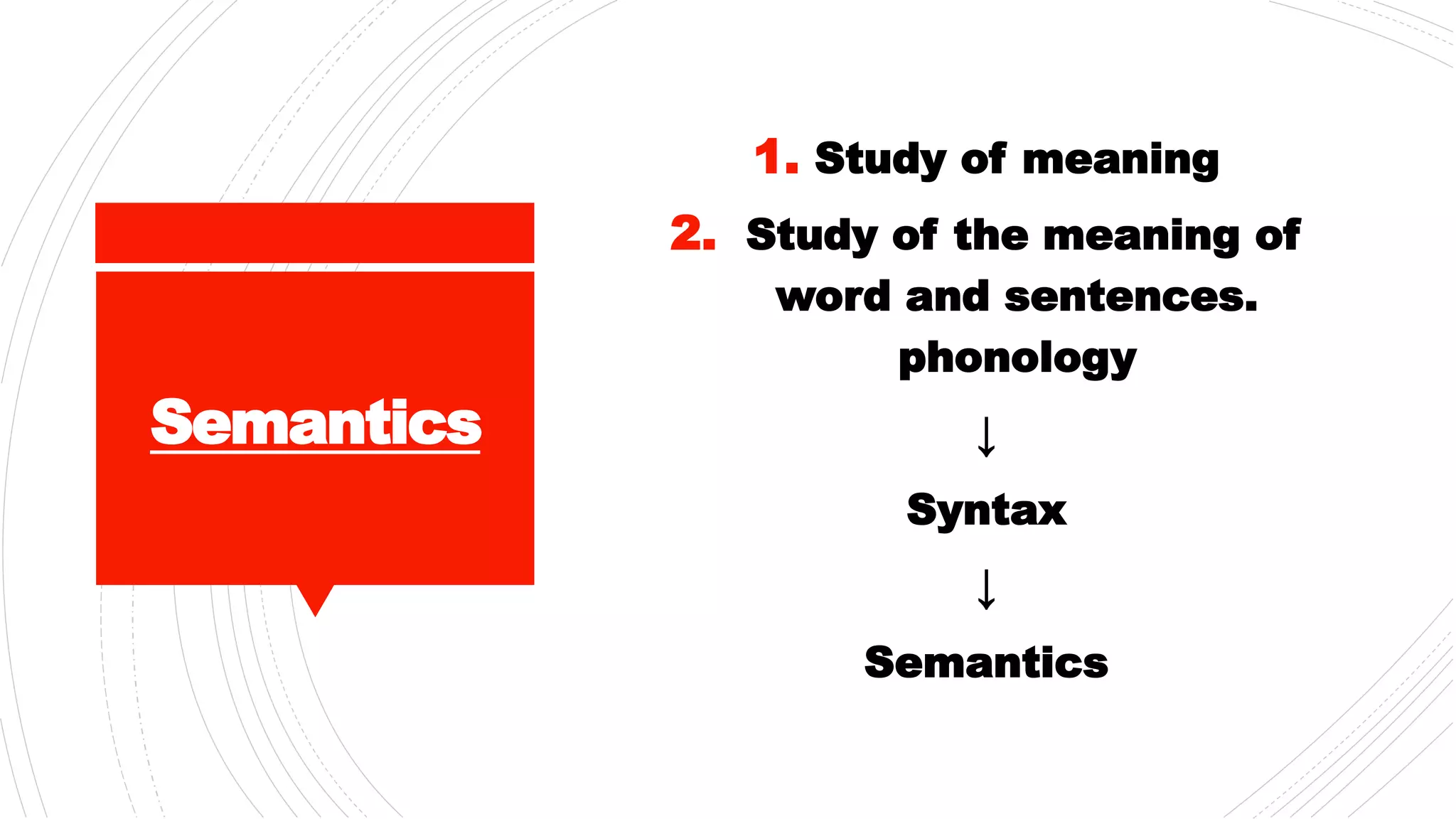 Introduction to Semantics | PPT