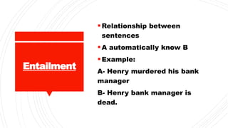 Introduction to Semantics | PPT