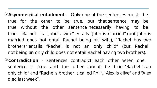 SEMANTICS- meaning of words and sentences | PPT