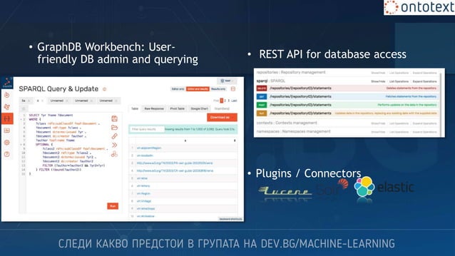 Semantics and Machine Learning | PPTX | Databases | Computer Software and Applications