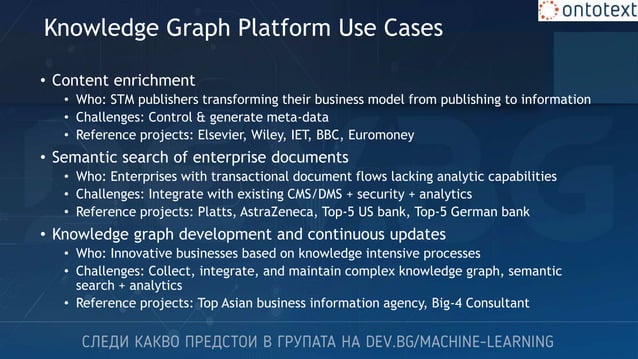 Semantics and Machine Learning | PPTX | Databases | Computer Software and Applications