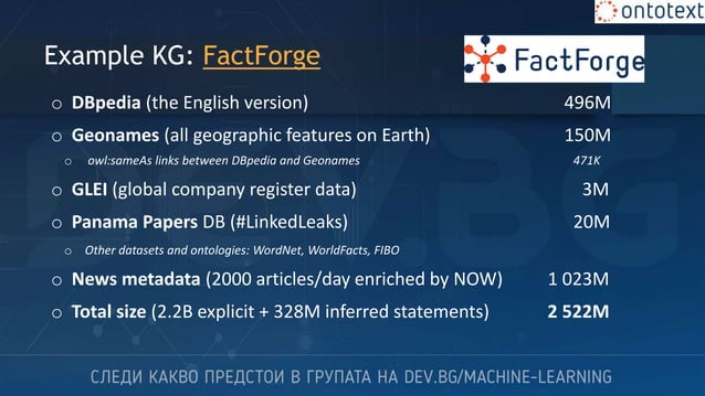 Semantics and Machine Learning | PPTX | Databases | Computer Software and Applications