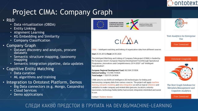 Semantics and Machine Learning | PPTX | Databases | Computer Software and Applications