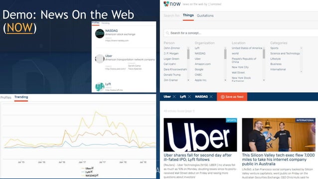 Semantics and Machine Learning | PPTX | Databases | Computer Software and Applications