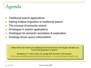 Semantics And Search Jon Atle Gulla | PPT