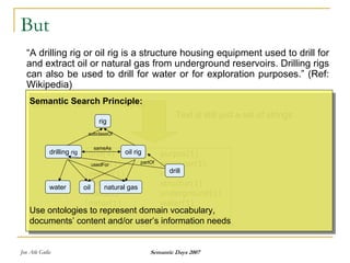 Semantics And Search Jon Atle Gulla | PPT
