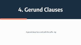 Semantics clauses arguments 1 | PPTX