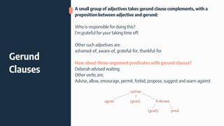 Semantics clauses arguments 1 | PPTX