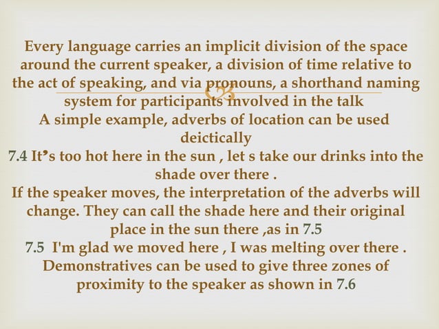 Semantics - Context and Inference.pdf semantics | PPT