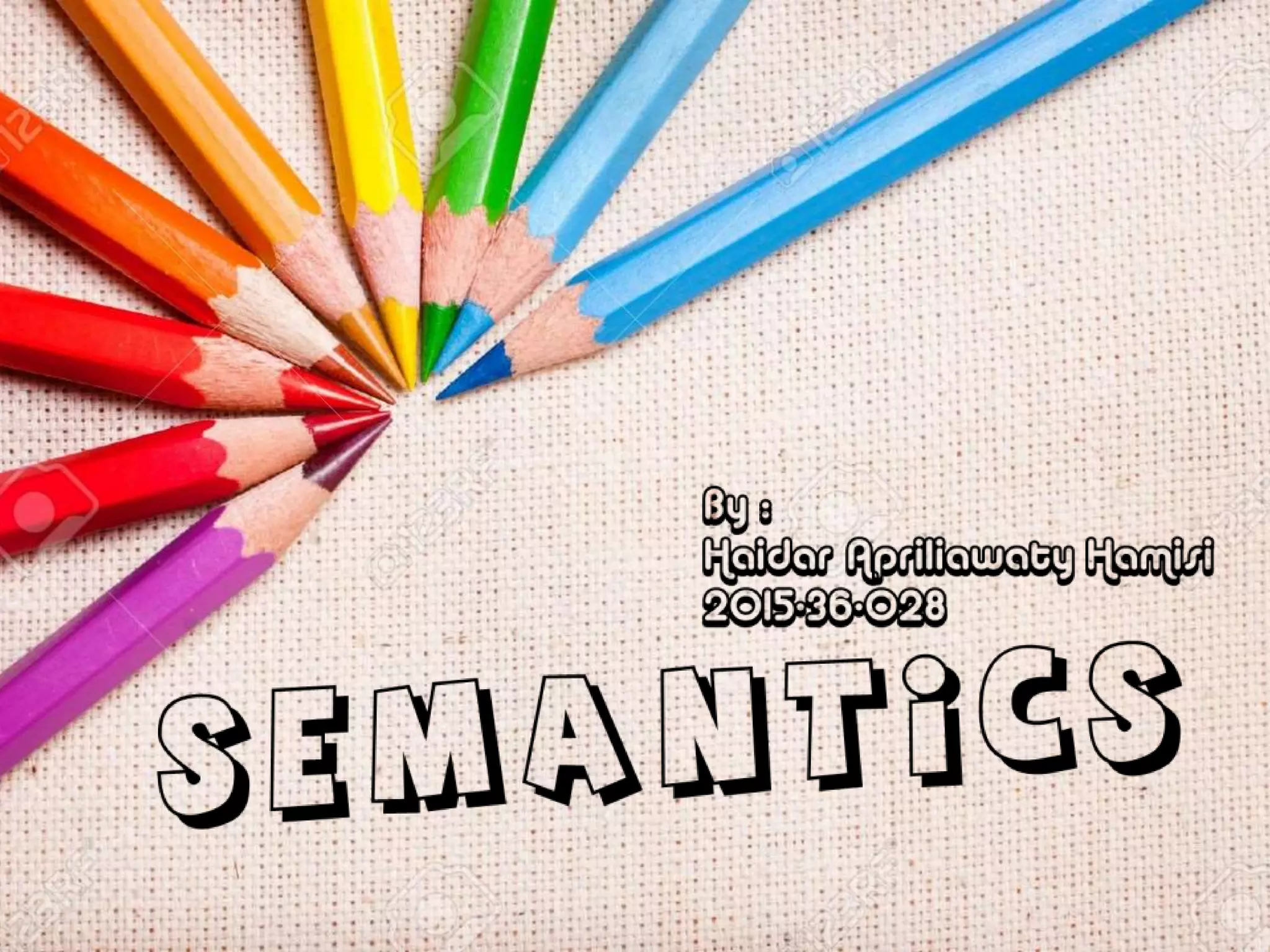 Semantics - Introduction to Linguistic | PPT Semantics - Introduction to Linguistic | PPT