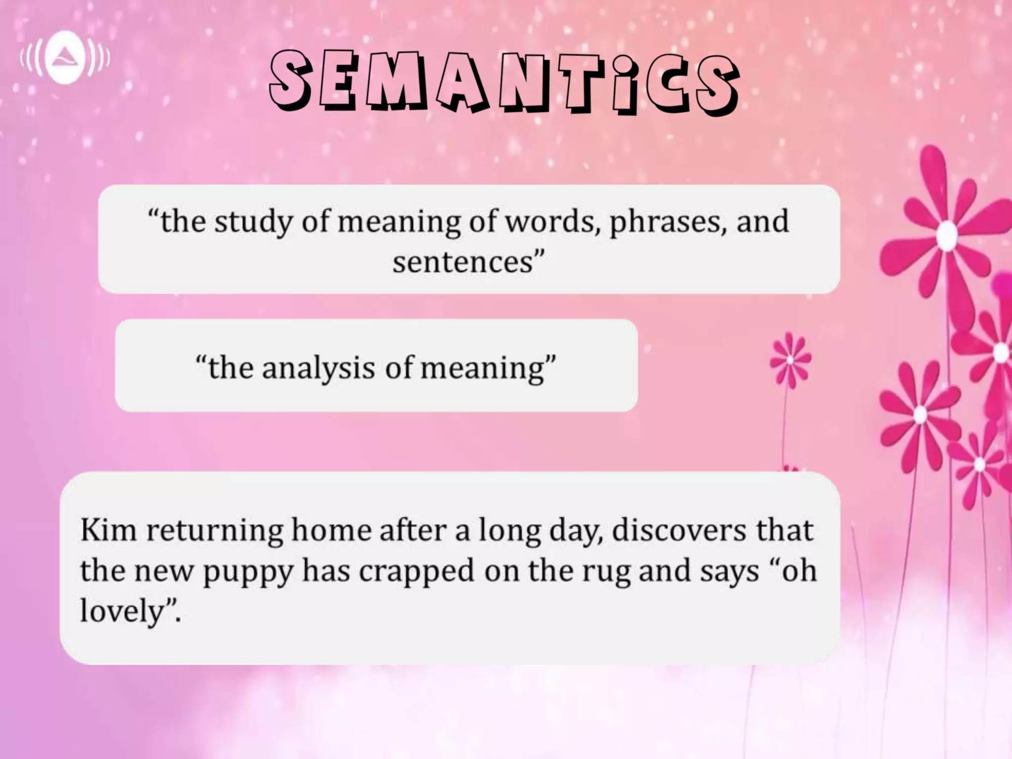 Semantics - Introduction to Linguistic | PPT Semantics - Introduction to Linguistic | PPT