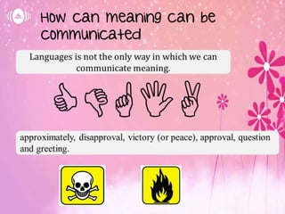 Semantics - Introduction to Linguistic | PPT