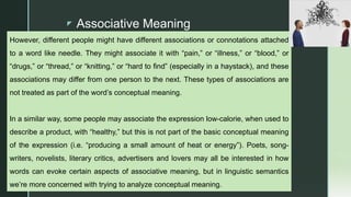 Semantics definitions | PPTX