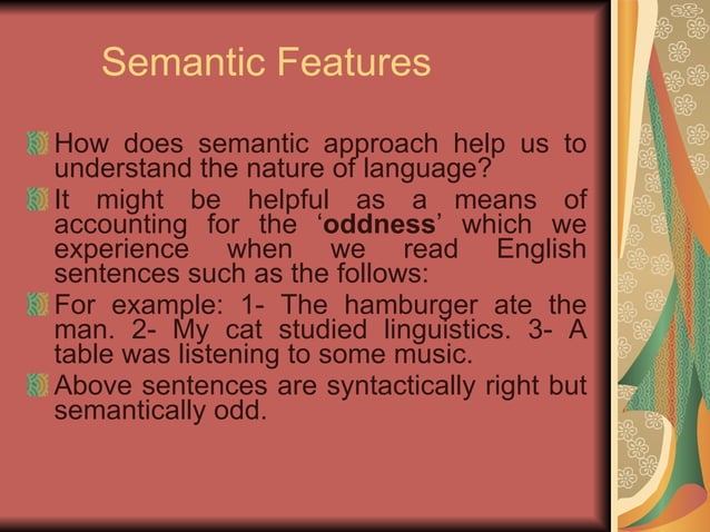 Semantics Introduction By Riaz | PPT