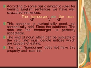 Semantics Introduction By Riaz | PPT