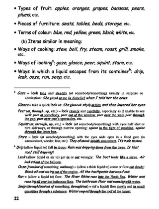 Semantics Session 1 Word Meaning Reading | PDF