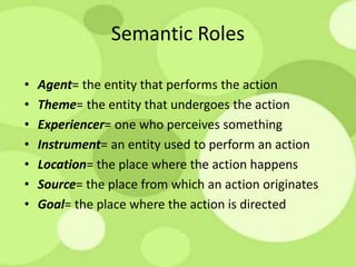 Semantics 1 | PPTX