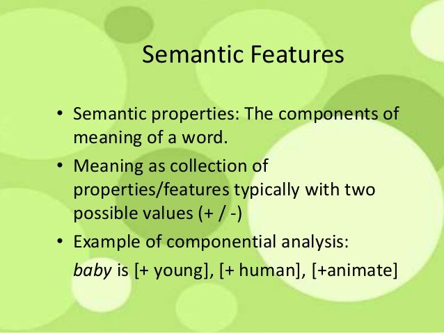 Semantics 1