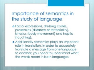 Semantics | PPTX