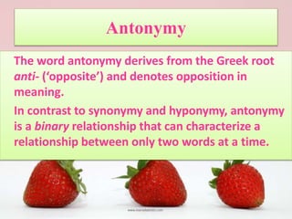 Semantics 2 | PPTX