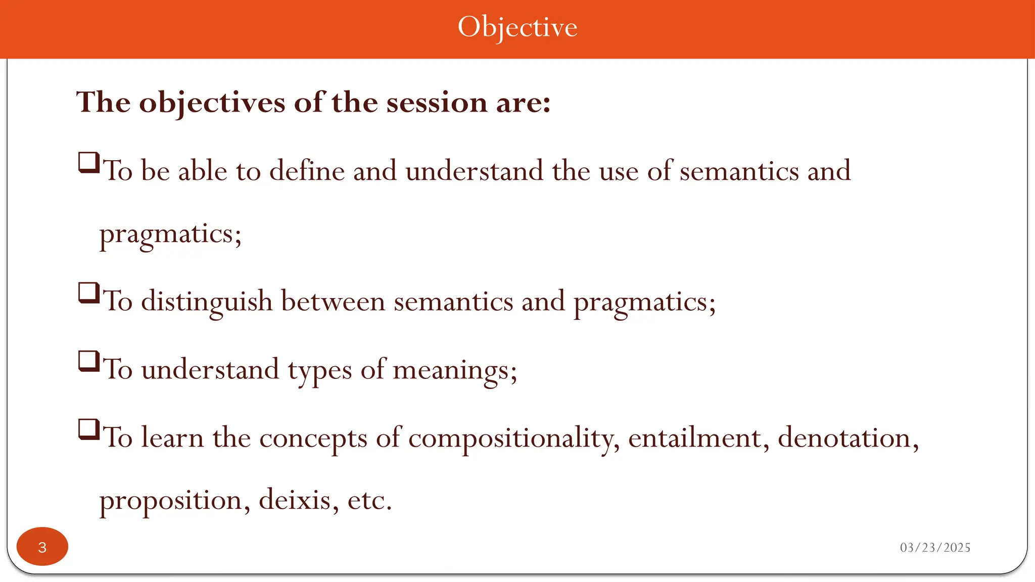 Introducing English Semantics and Pragmatics | PPTX