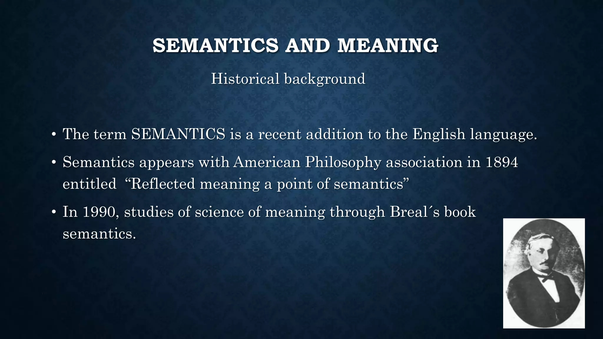 Semantics and meaning | PPTX