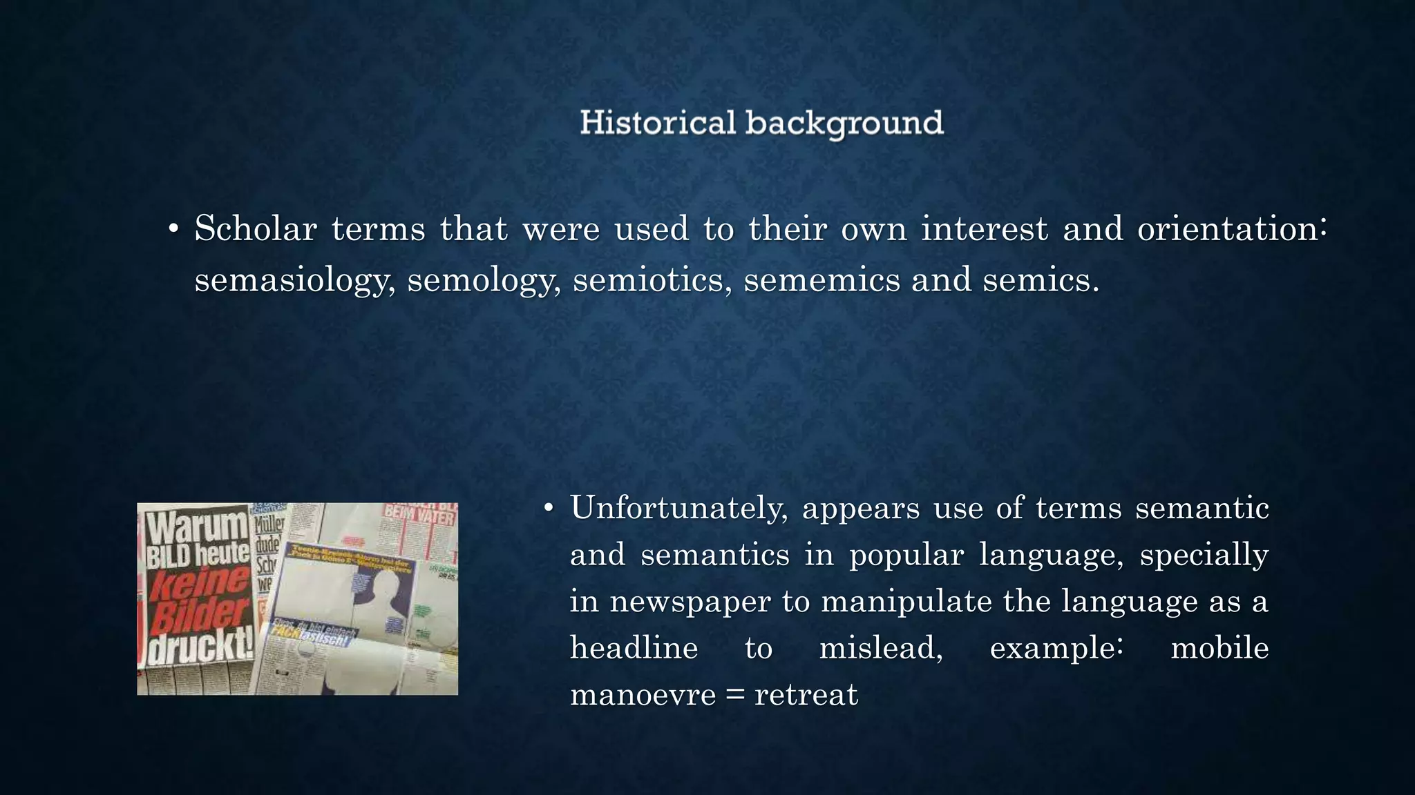 Semantics and meaning | PPTX