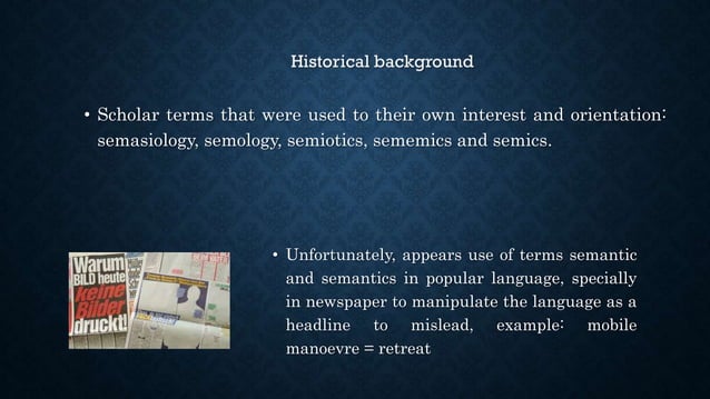 Semantics and meaning | PPTX | Science