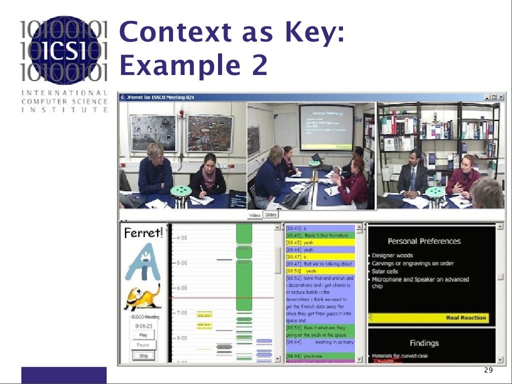 Context as Key: Example 2