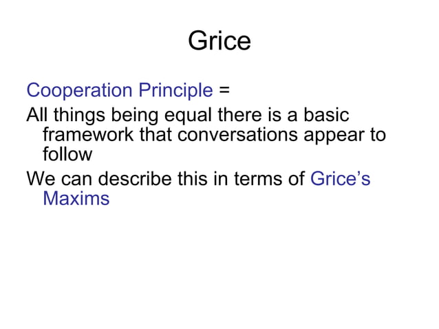 Semantics and pragmatics | PPT | Science