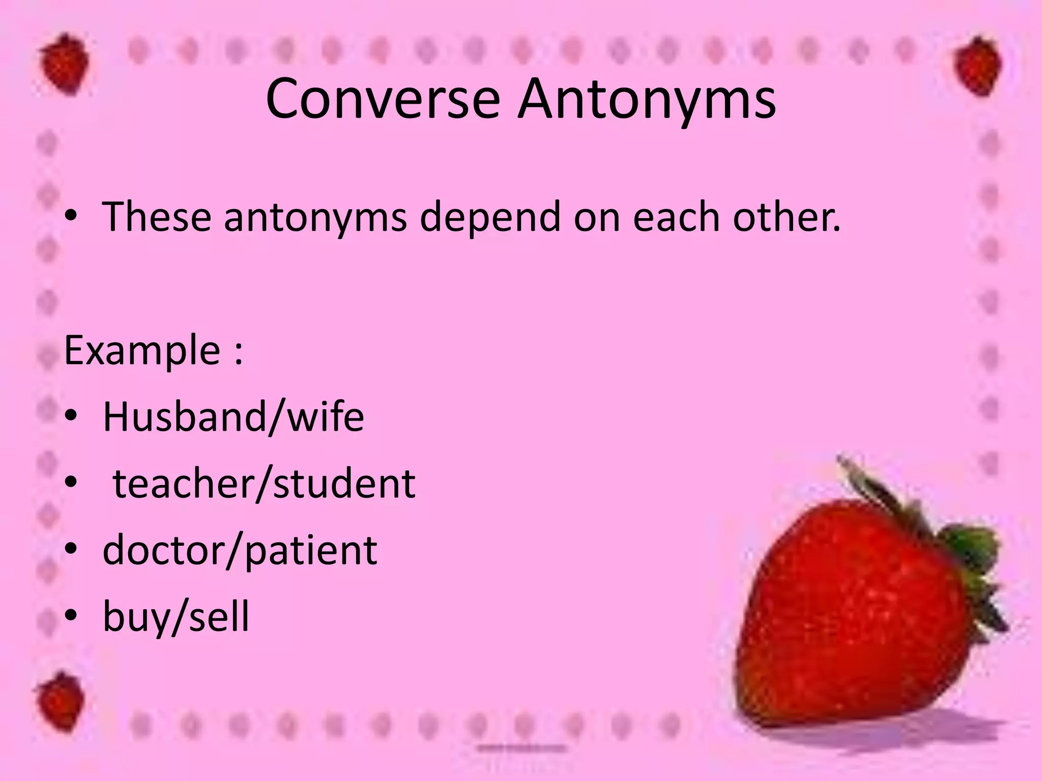 Lexical Relationship | PPTX