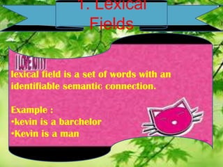 Lexical Relationship | PPTX