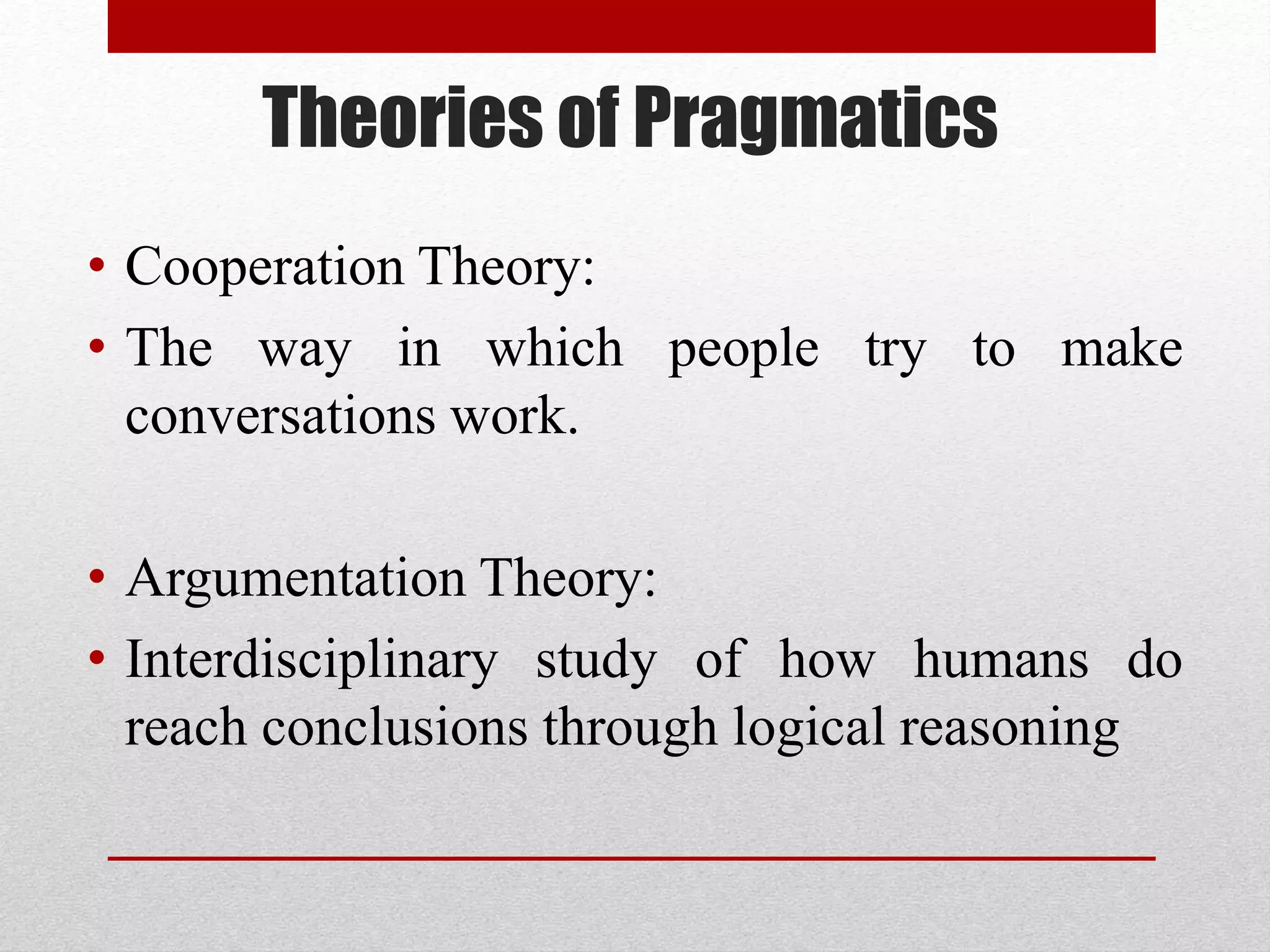 Semantics and pragmatics | PPTX