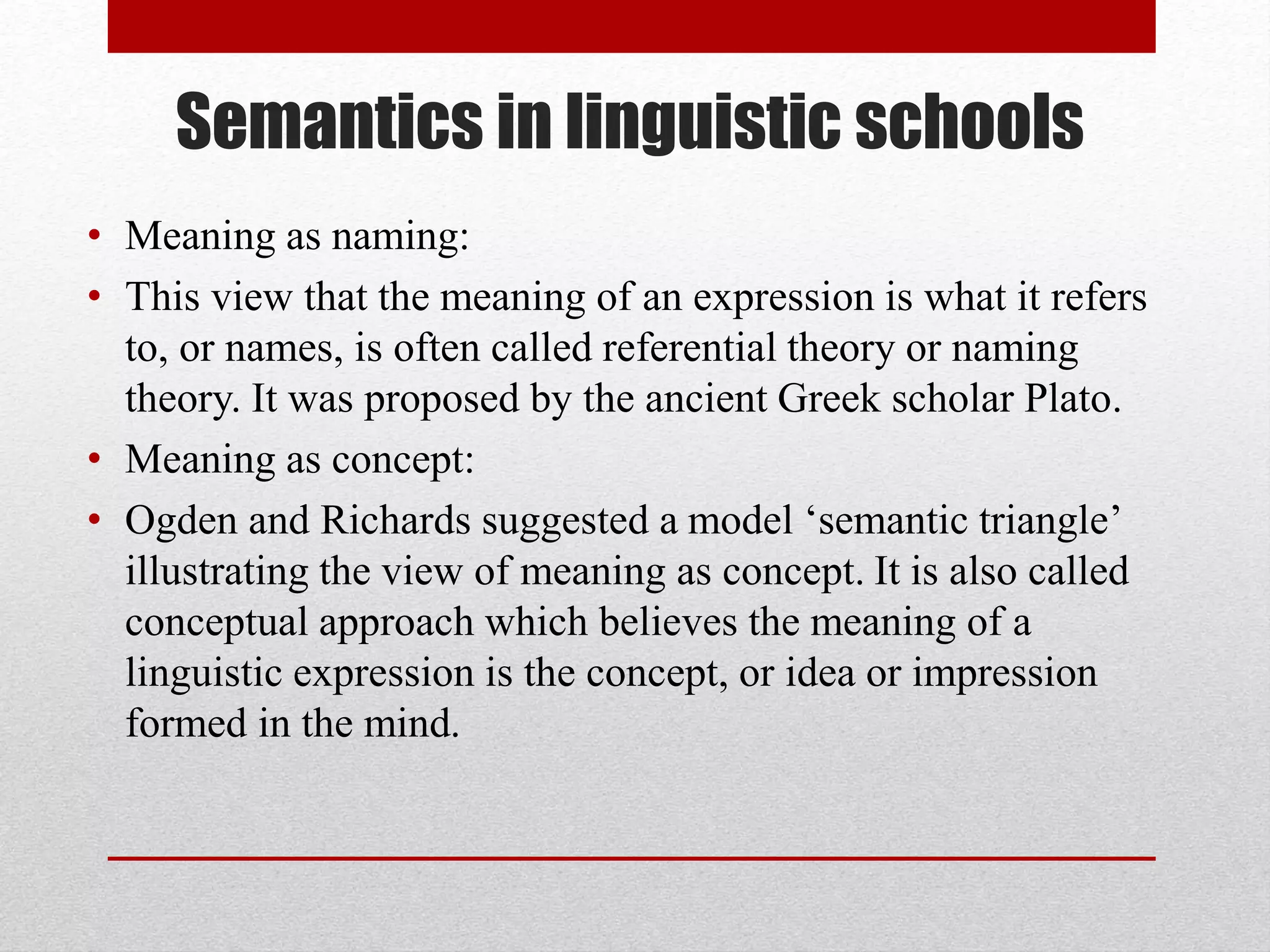 Semantics and pragmatics | PPTX