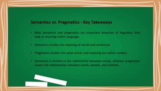 Semantics and Pragmatics_Stylistic Level of Analysis.pptx