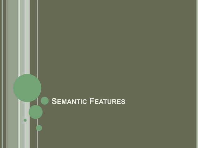 Semantics and semantic development | PPT