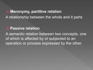Semantics and teaching vocabulary | PPTX | Education